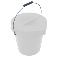 HEAVY DUTY BUCKET - WHITE 10l - Effective Lab