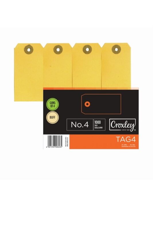 SAMPLE TAGS No 4 - 108mm x 54mm - Effective Lab