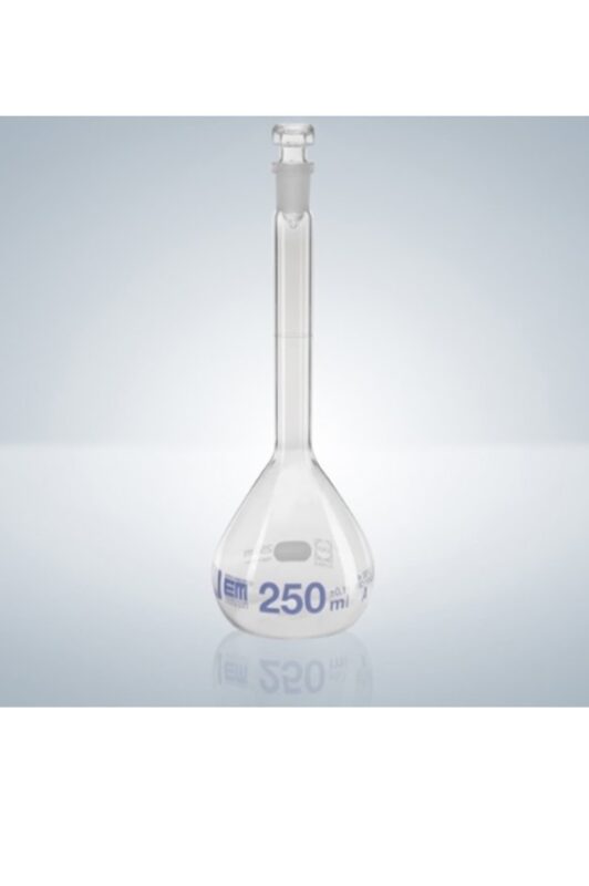 VOLUMETRIC FLASK - CLEAR GLASS P/S 200ml - Effective Lab
