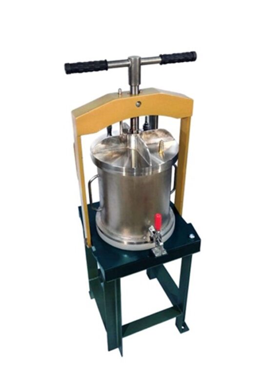 FILTER PRESS 21.2l - 300mm dia x 300mm high - S/B - Effective Lab