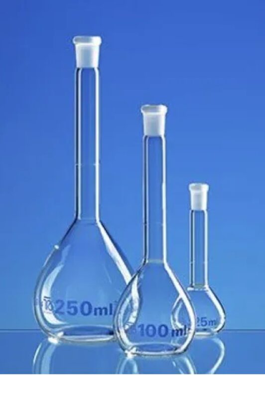 VOLUMETRIC FLASK - CLASS A GRADE - 50ml - Effective Lab